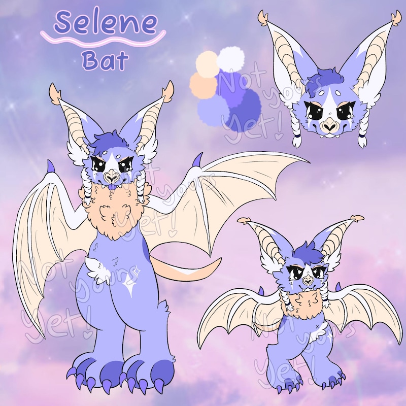 Bat Fursona - Etsy