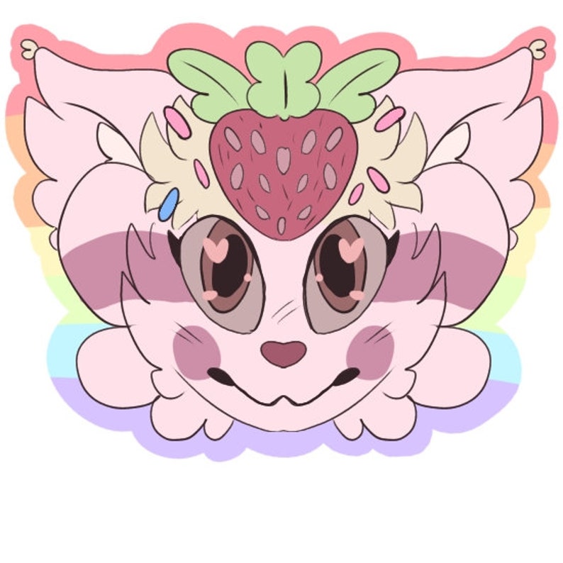 Simple Fast Cute Fursona Furry Chibi Icons - Etsy