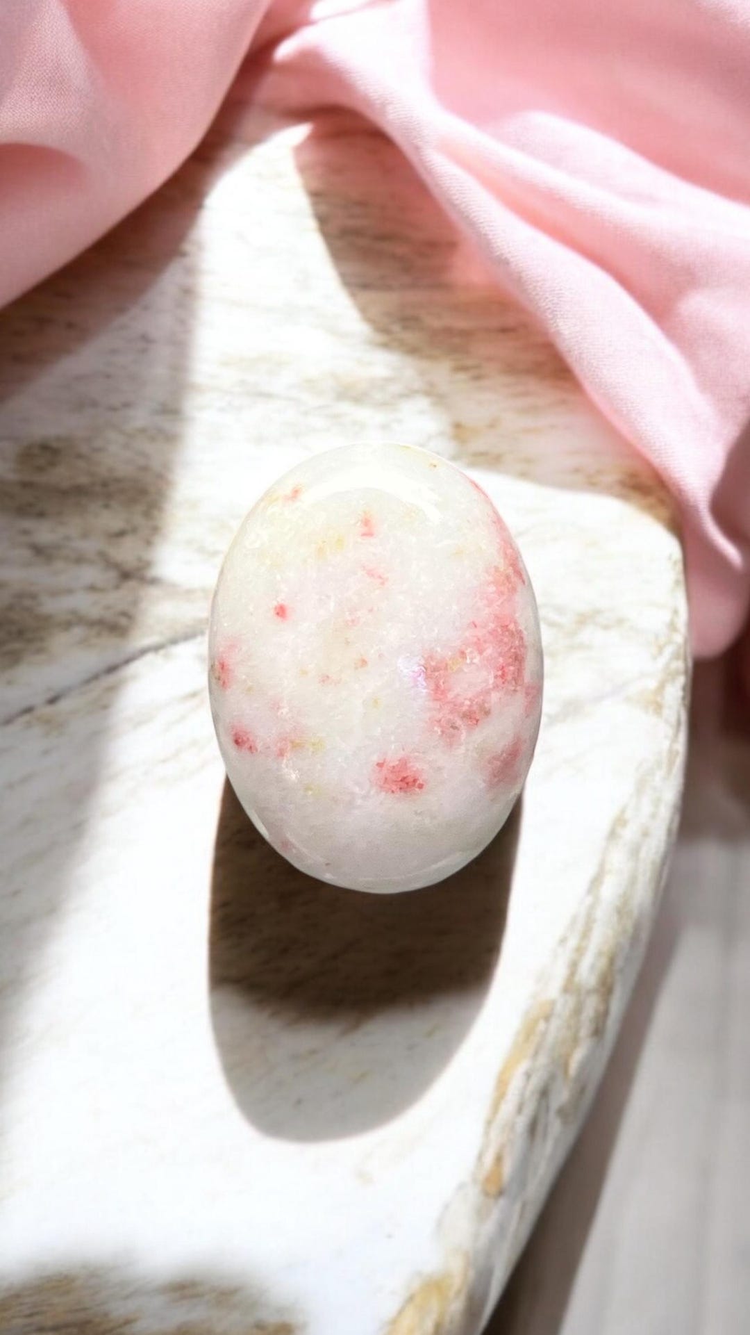 Marialite Scapolite Cabochon With Red Epidote and Titanite - Oval Shape ...