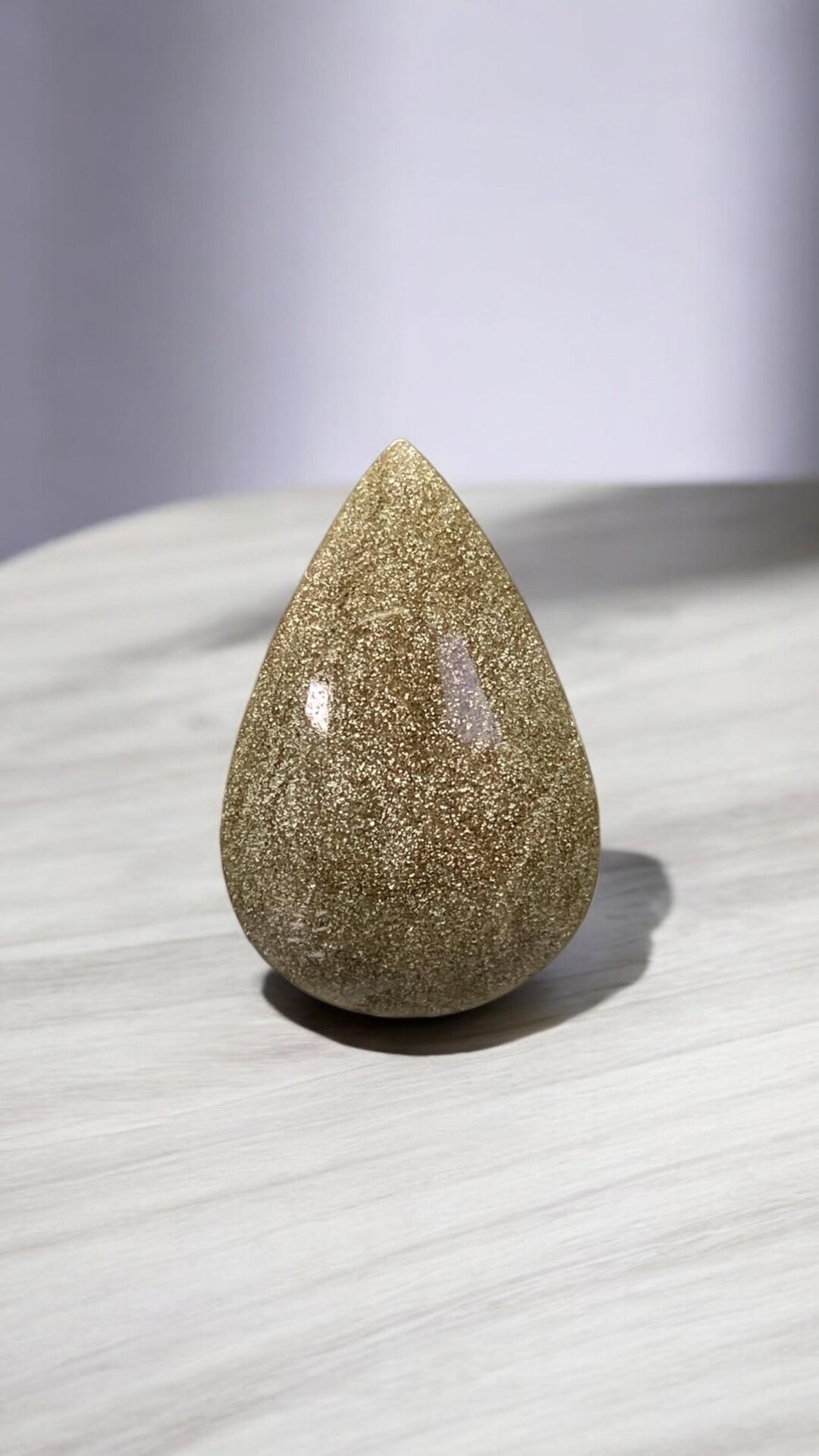 Golden Sheen Obsidian 28mm Teardrop Cabochon Yucatan Peninsula, Mexico ...