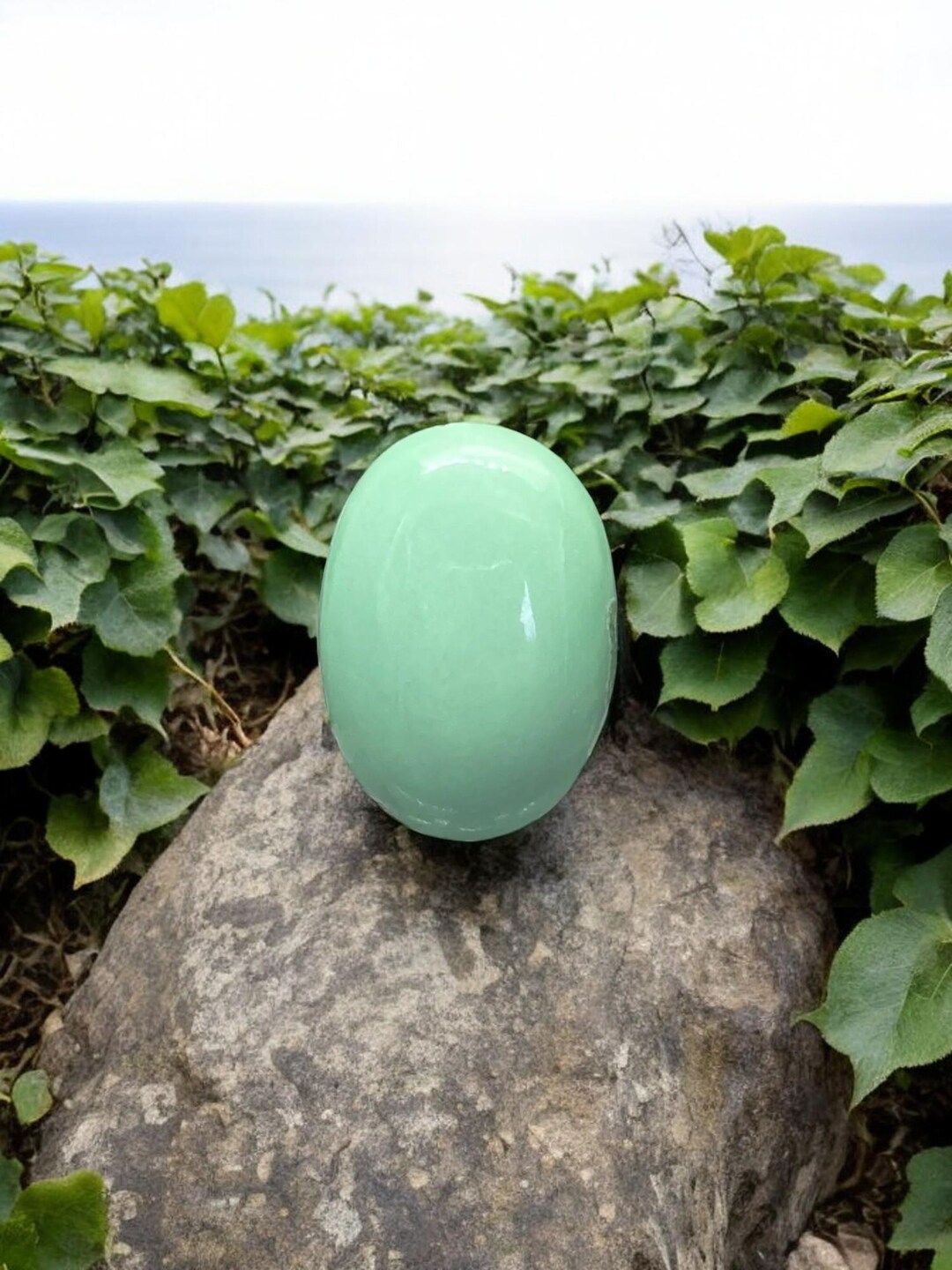 Natural Pastel Green Variscite 18MM Oval Cabochon Origin: Australia or ...
