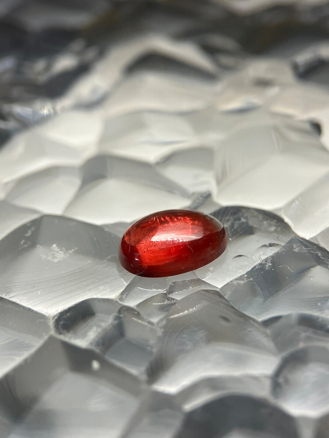 Oregon Sunstone Light Brown Red Color With Slight Schiller Effect Oval ...