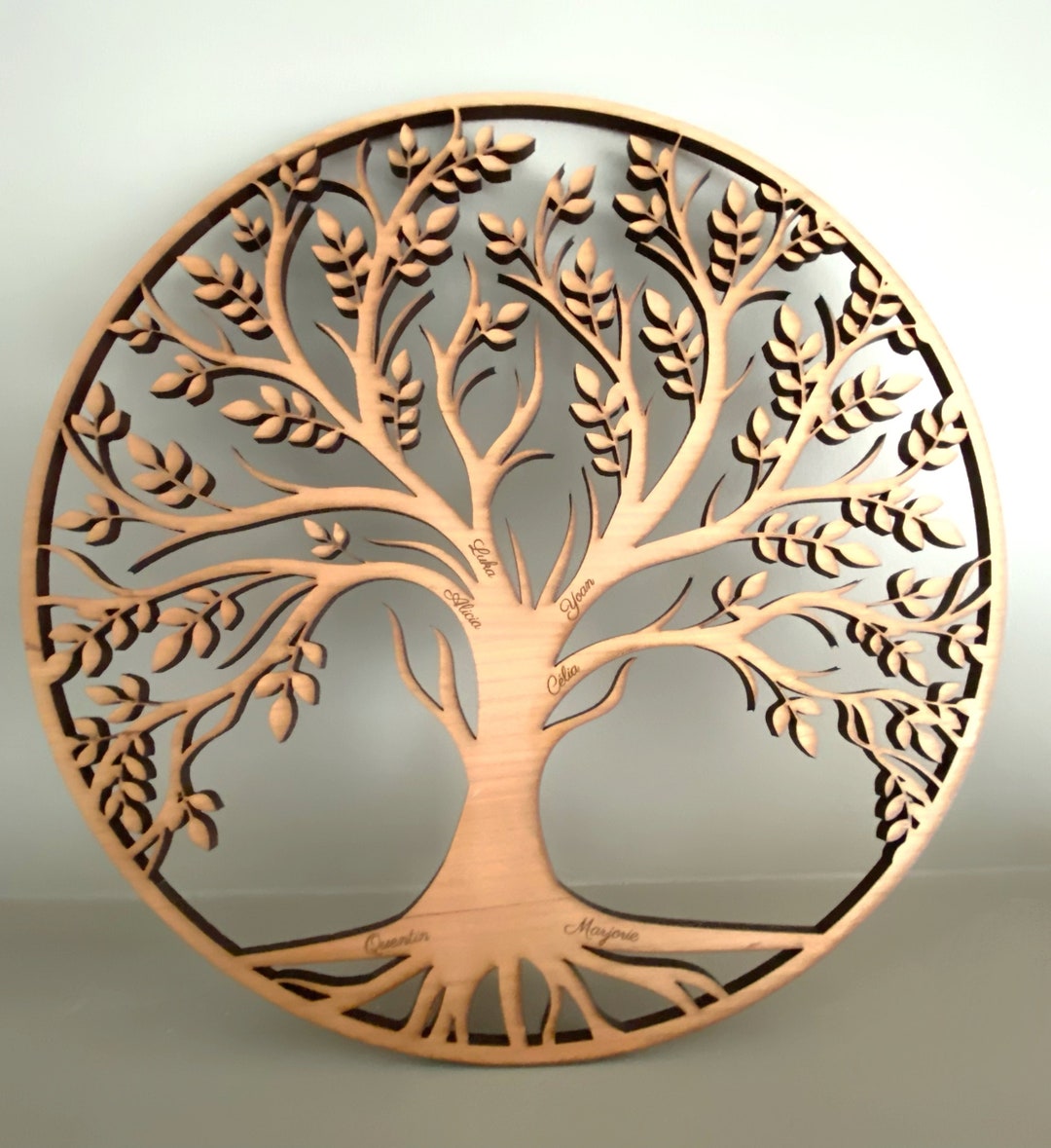 Cherry Wood Tree of Life - Etsy