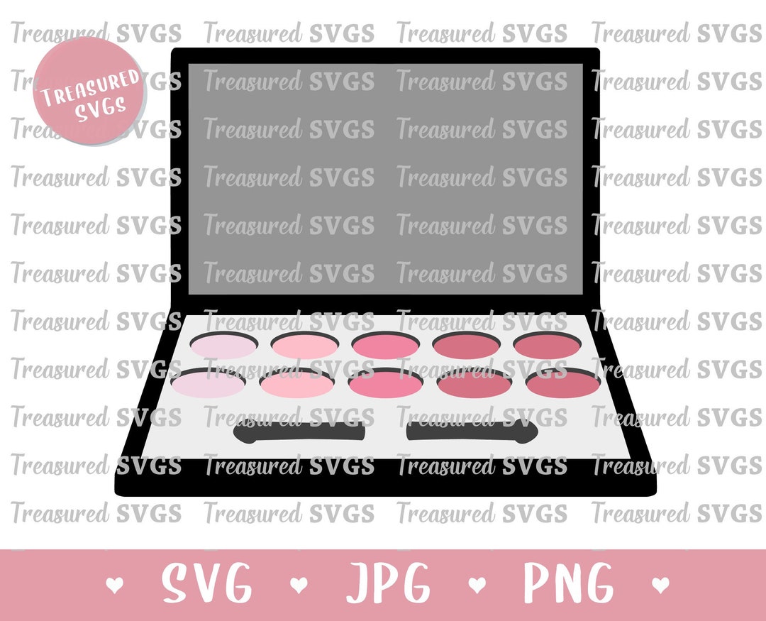 Makeup Palette SVG Eyeshadow Svg Make up Palette SVG Beauty Svg ...