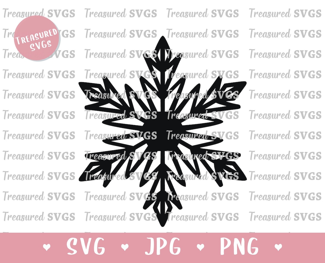 Snowflake SVG Winter SVG Frozen Svg Snow Flake Svg - Digital Download ...
