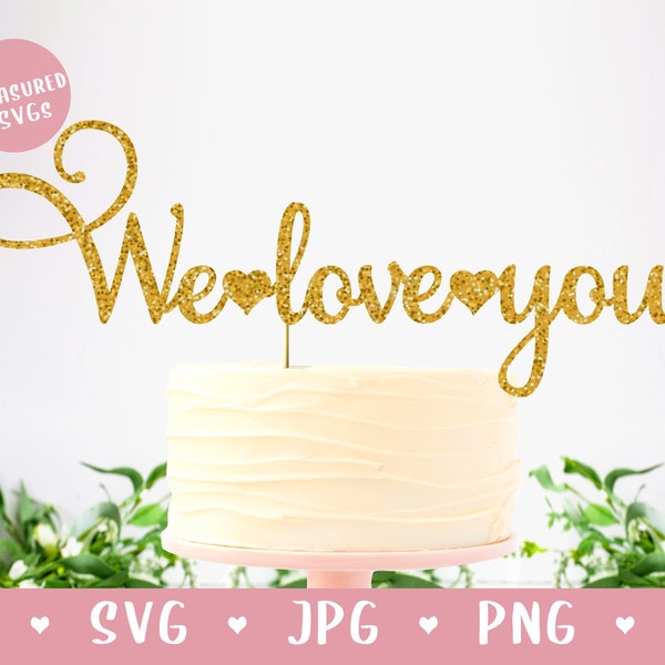 Love Cake Topper - Etsy