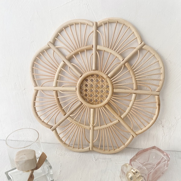 Rattan Wall Decor - Etsy