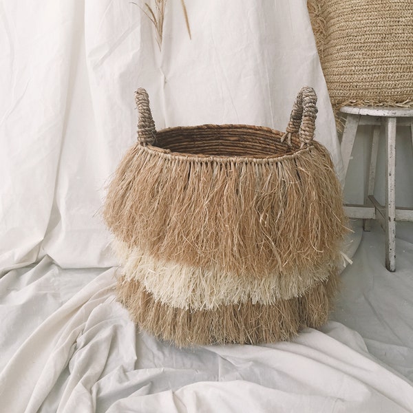 Fringe Basket - Etsy