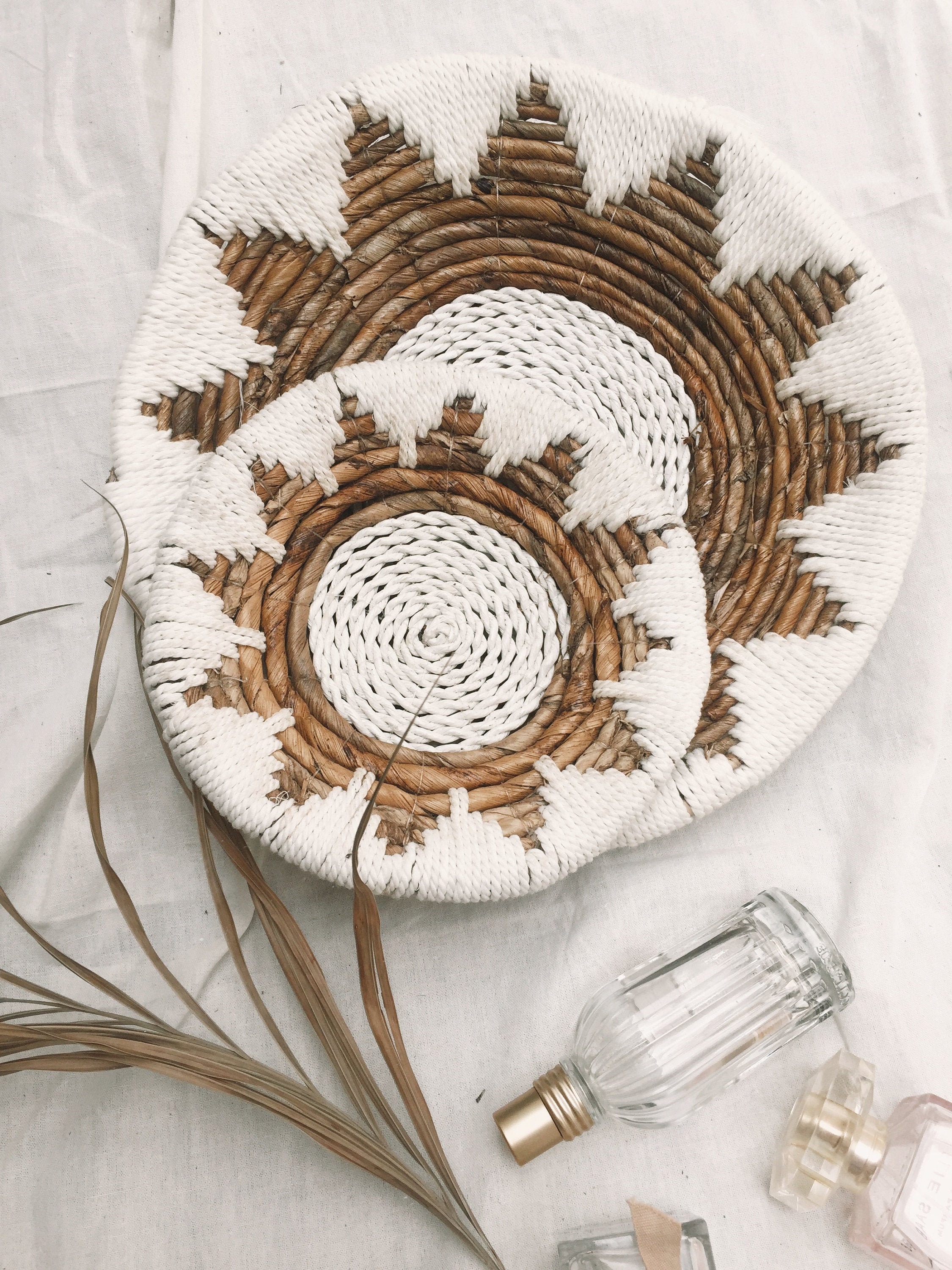 Star Weaving Wall Decor Natural Hanging Wall Decor Bohemian | Etsy