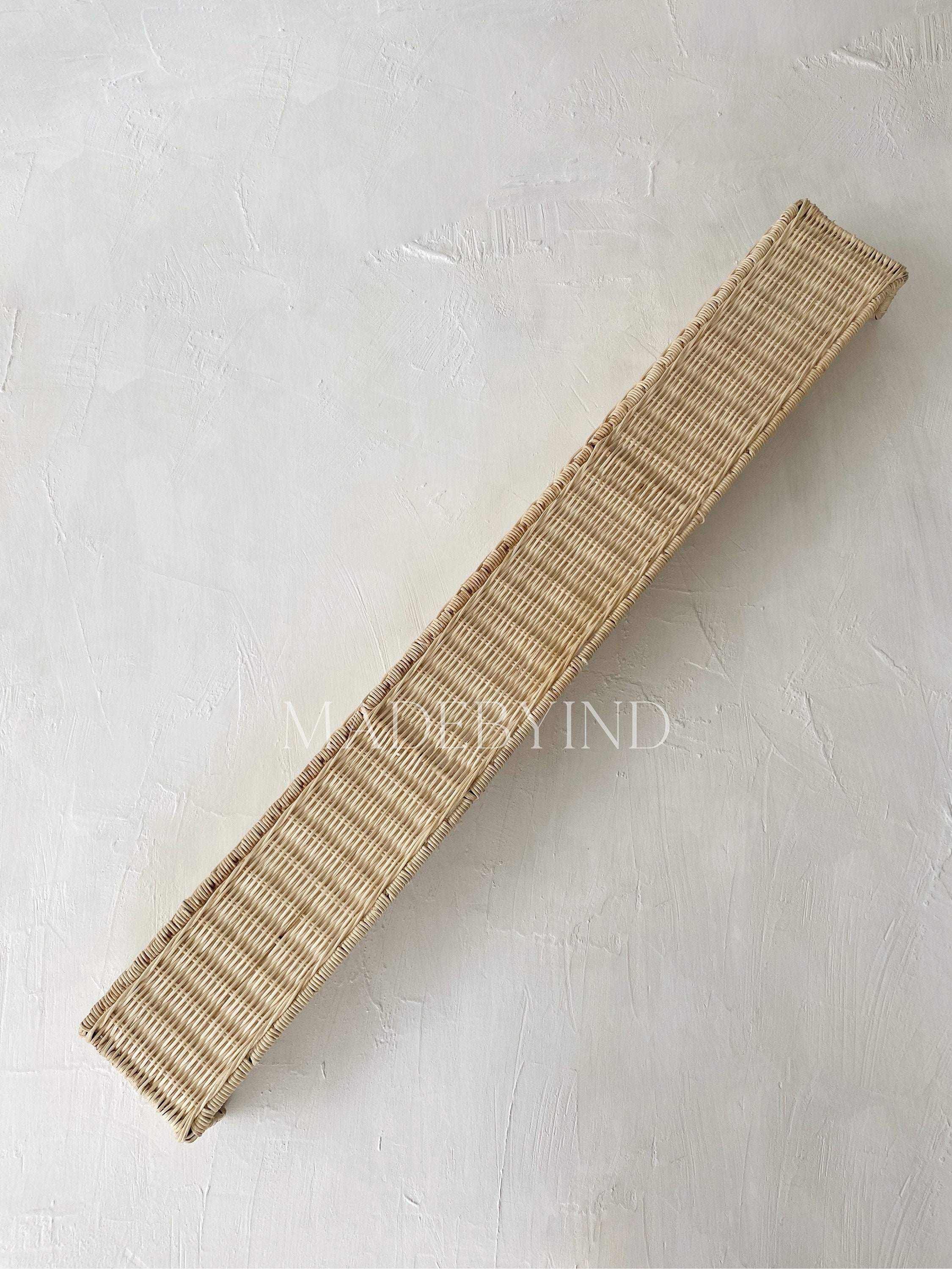 Rattan Straight Window Pelmet, Boho Window Pelmet, Rattan Valance Made ...