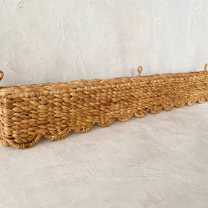 Water Hyacinth Window Pelmet, Window Cover, Natural Valance From Water ...