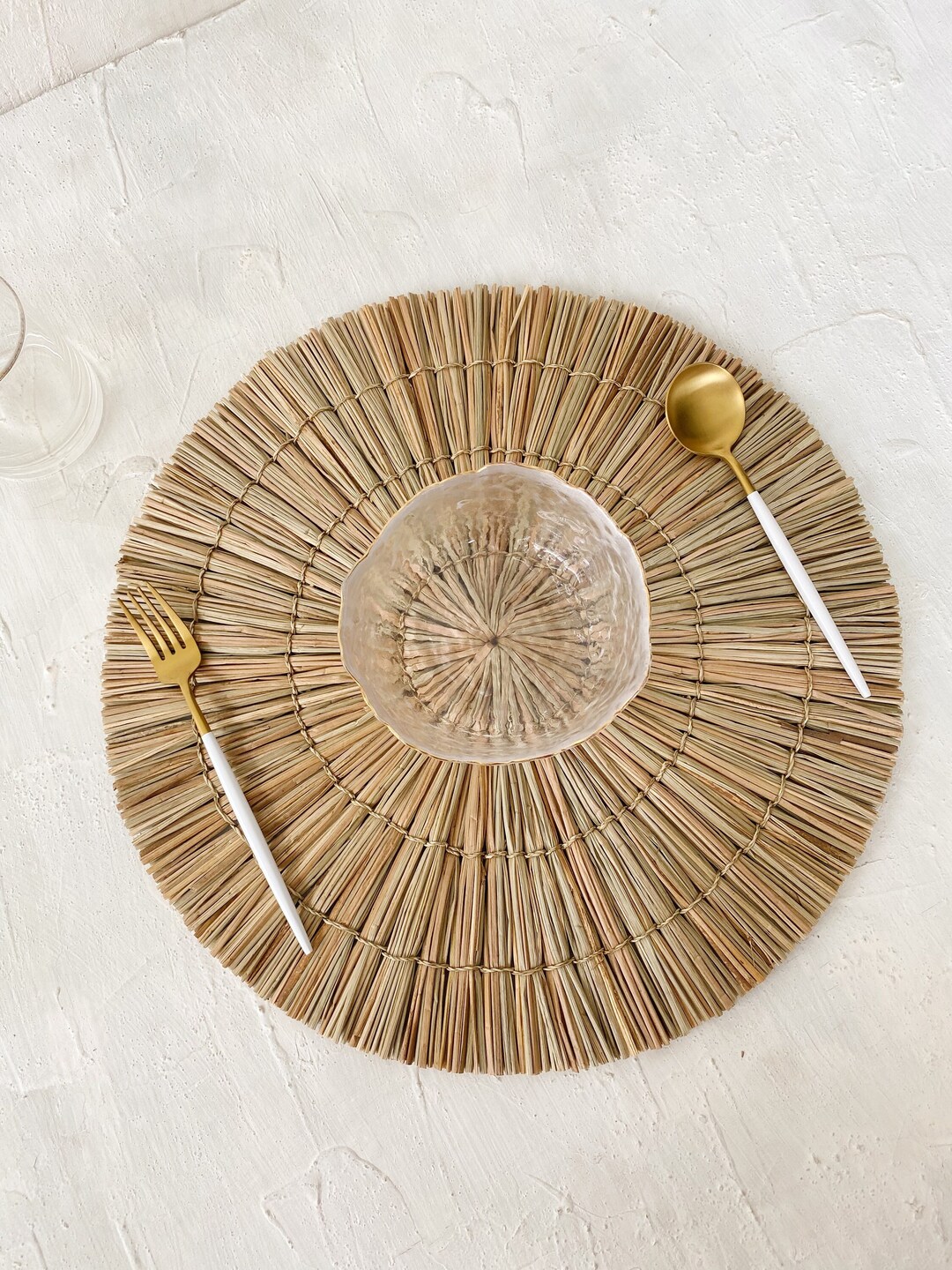 Mendong Natural Placemats,boho Placemats,traditional Placemats ...