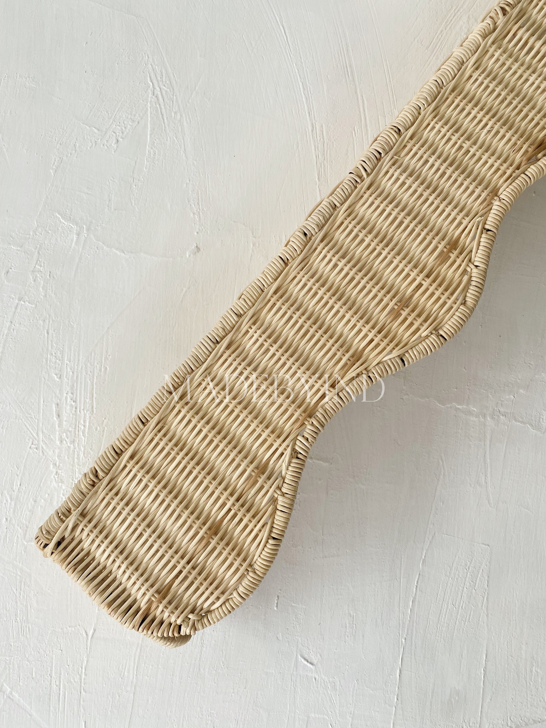Natural Wave Rattan Window Pelmet, Window Pelmet, Rattan Valance Made ...