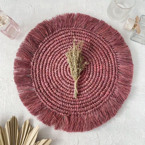Raffia Placemat - Etsy