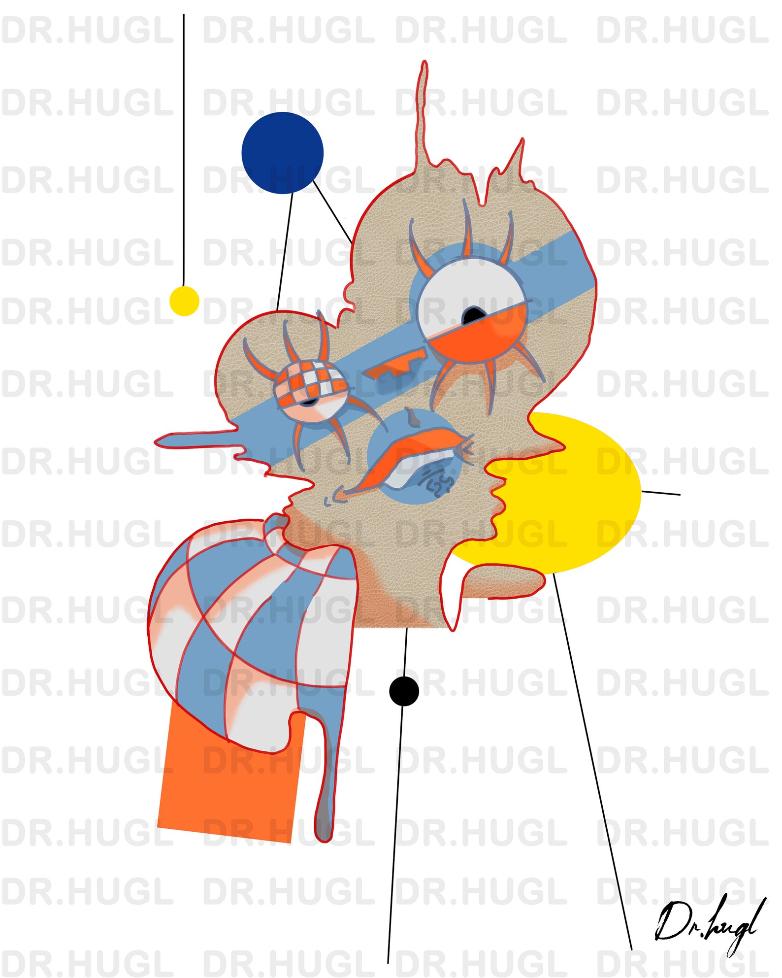 Abstract Art Conceptual Love,abstract Wall Concept Art Love,original ...