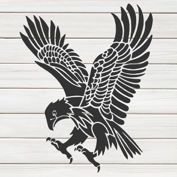 Eagle Stencil - Etsy