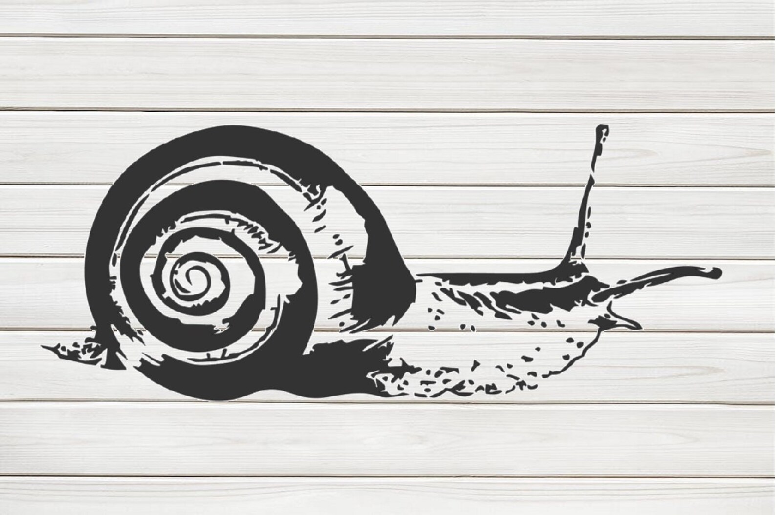 Giant Snail Stencil Model Image Design Print Digital Download - Etsy