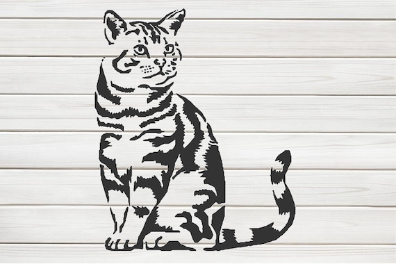 Cat Stencil Designs