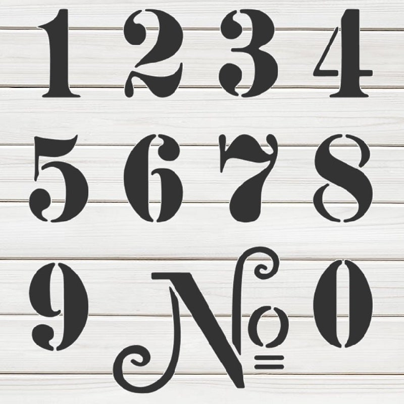 Cricut House Number Signs - Etsy