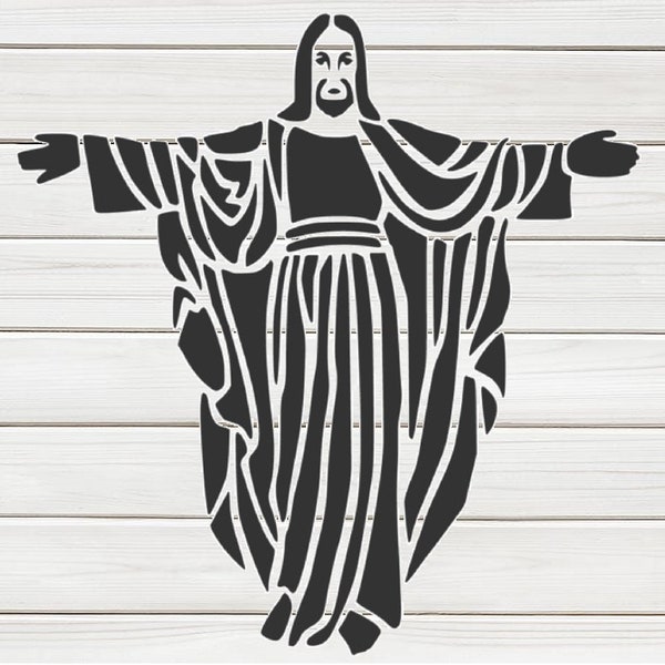Jesus Arms Open Svg - Etsy