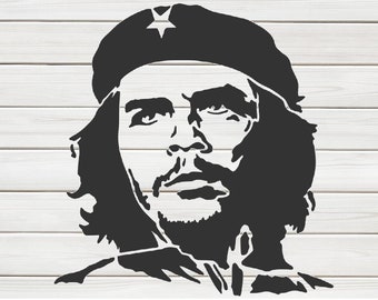 Che Guevara Stencil - Etsy
