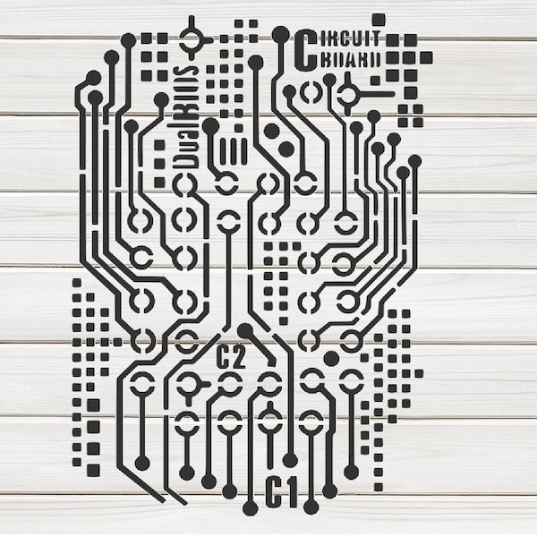 Circuit Board Art - Etsy