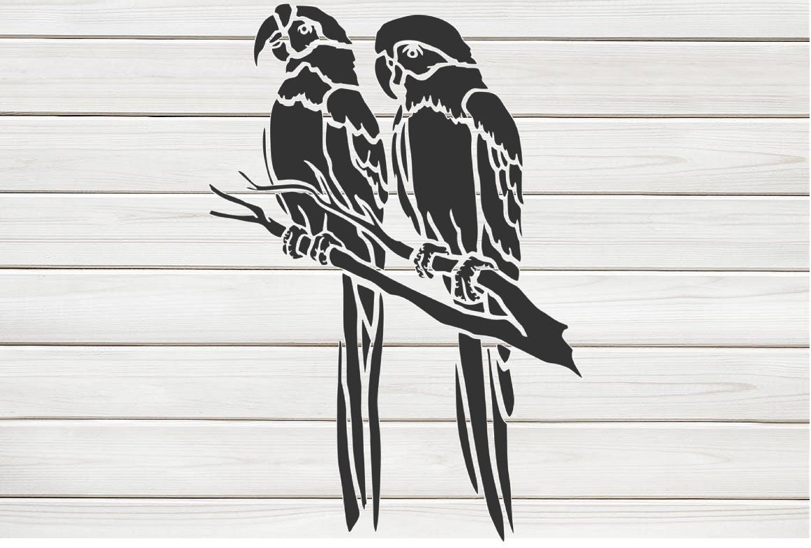 Printable Bird Stencil Designs