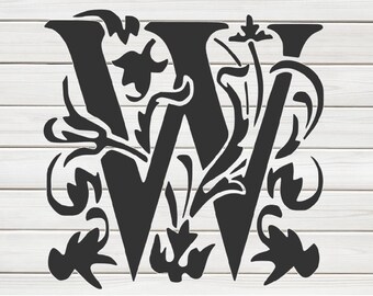 Svg Letter W | Etsy