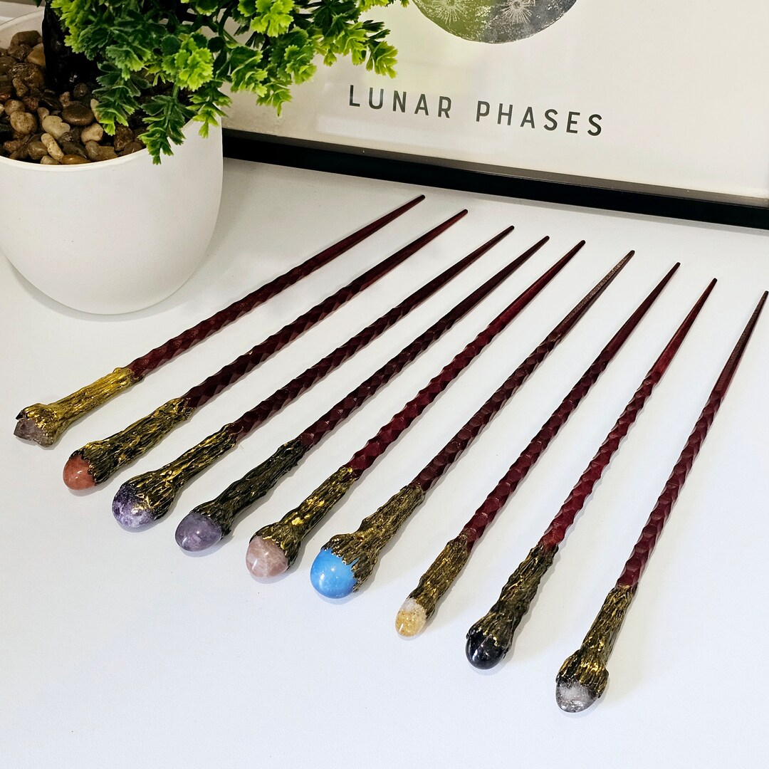 Crystal Wands/ Cosplay Wands/ Wands/ Role Play Wands/ Crystal Wand ...