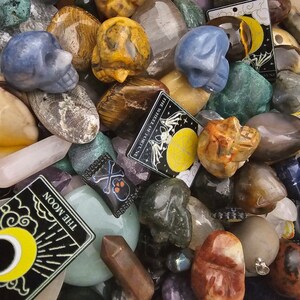 Crystal Lucky Scoop/ Crystal Scoops/ Crystals/ Crystal Tumblestones ...