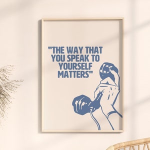 Instant Download Printable the Way You Speak Matters Retro Art Print ...
