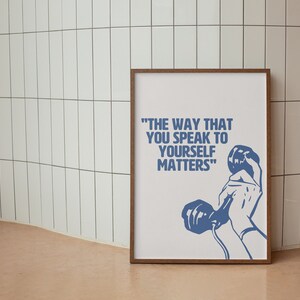 Instant Download Printable the Way You Speak Matters Retro Art Print ...