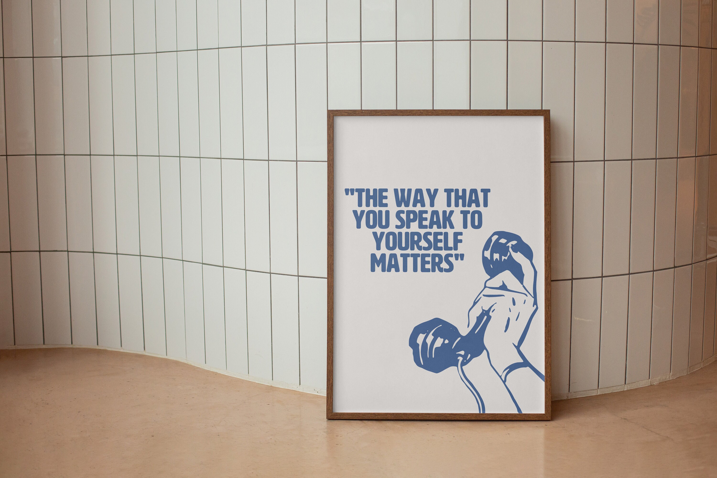 Instant Download Printable the Way You Speak Matters Retro Art Print ...