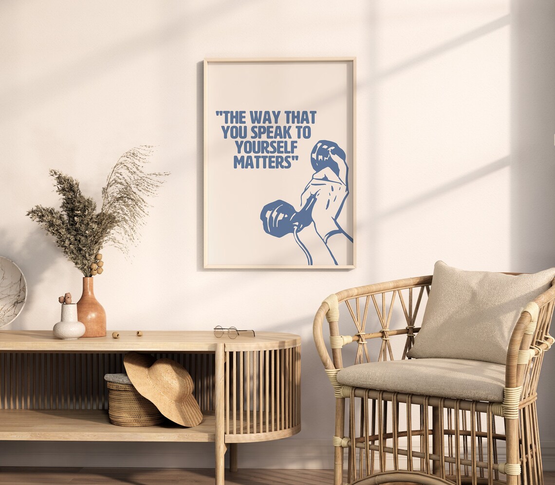 Instant Download Printable the Way You Speak Matters Retro Art Print ...