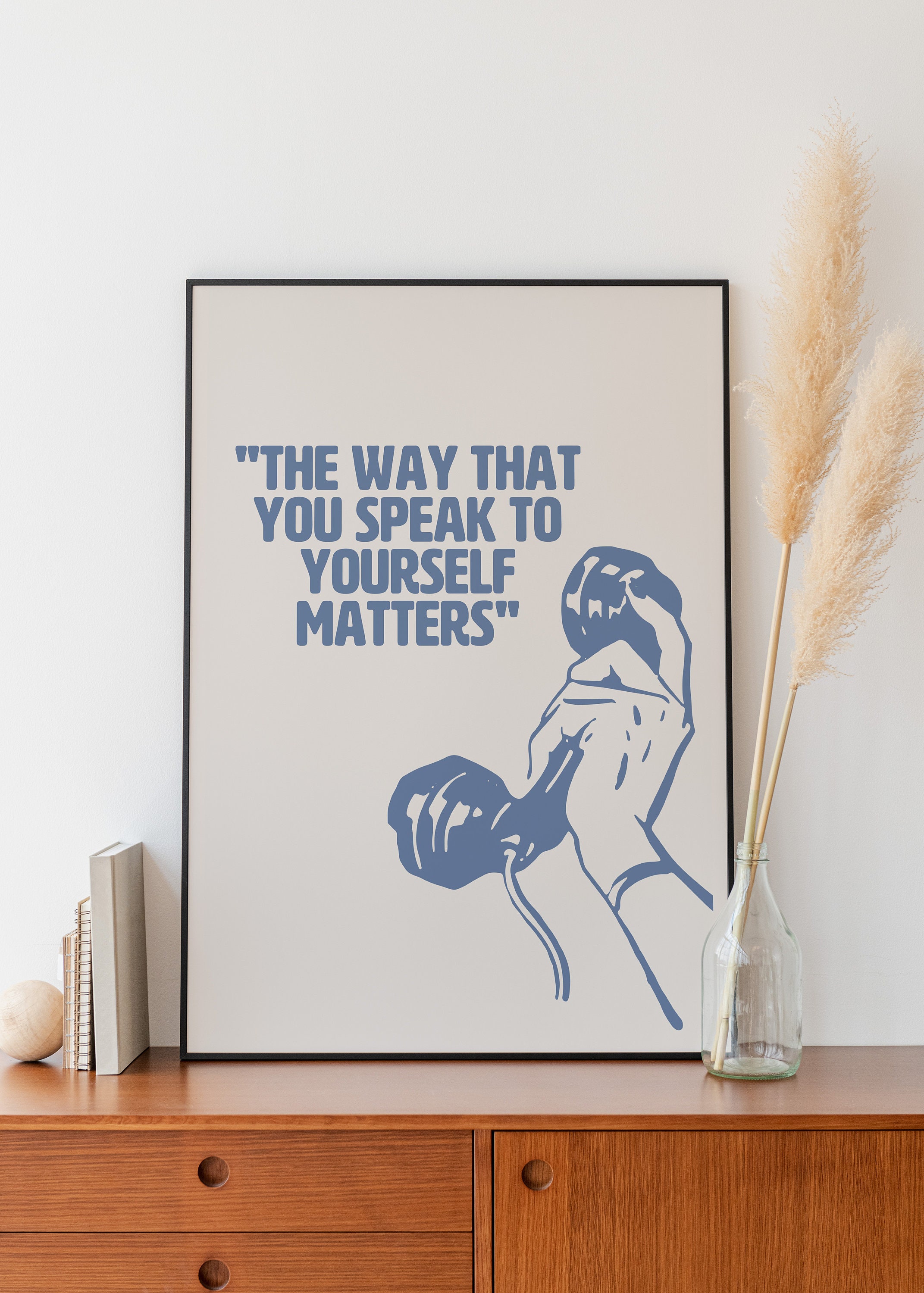 Instant Download Printable the Way You Speak Matters Retro Art Print ...
