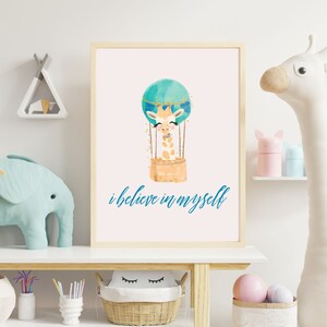 Kids Affirmations Wall Art Positive Kids Wall Art Positive Kids ...