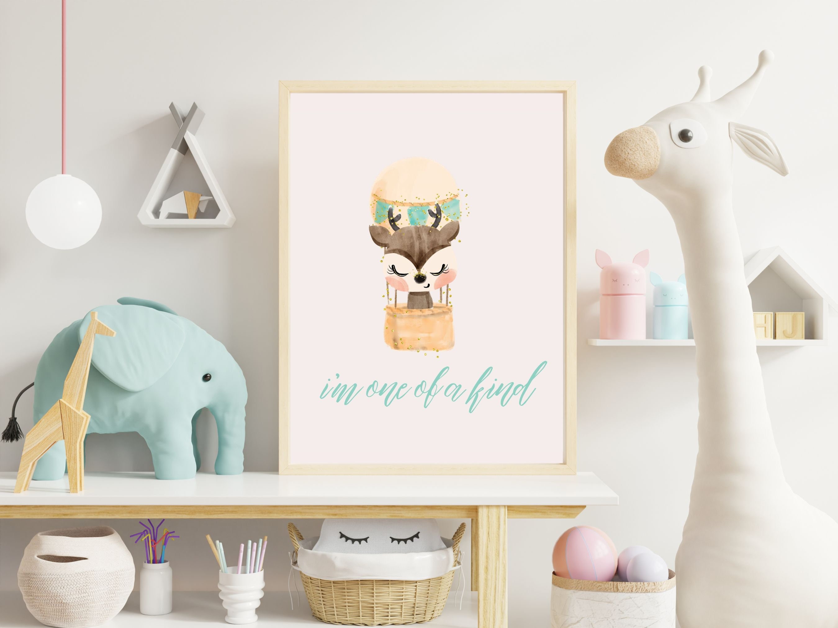 Kids Affirmations Wall Art Positive Kids Wall Art Positive Kids ...