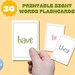 Printable Sight Words 4x6 Flashcards | Learn Sight Words | Kids Pastel ...
