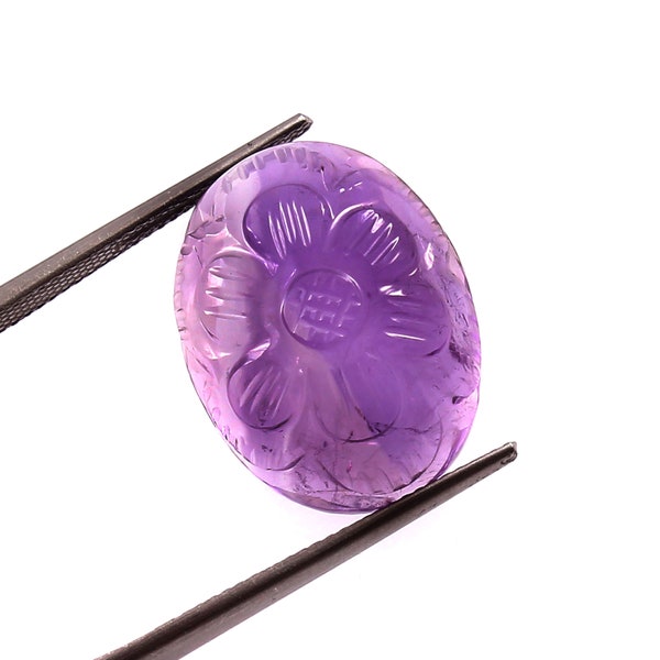 Hand Carved Amethyst - Etsy