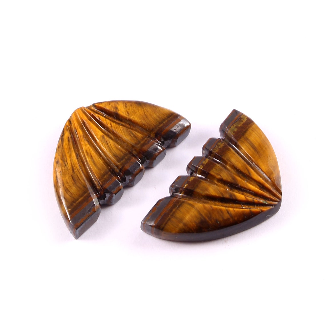 Tigers'eye Natural Iron Tigers'eye Hand Carved | Etsy