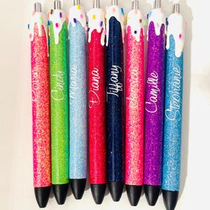 Ice Cream Drip | Glitter Pen | Ink Joy Pen | Gel Pen - Etsy
