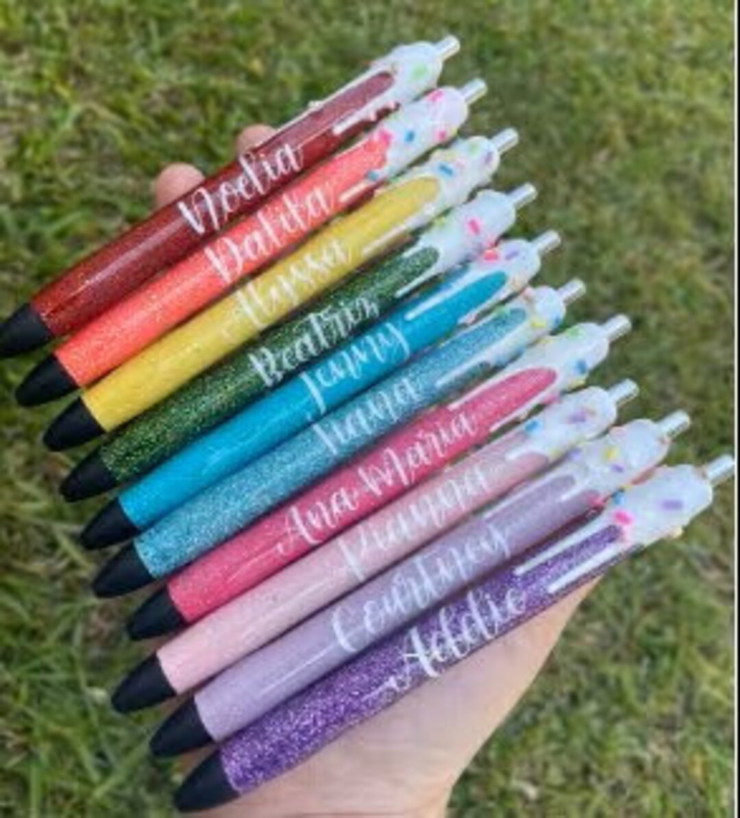Ice Cream Drip Glitter Pen Ink Joy Pen Gel Pen - Etsy