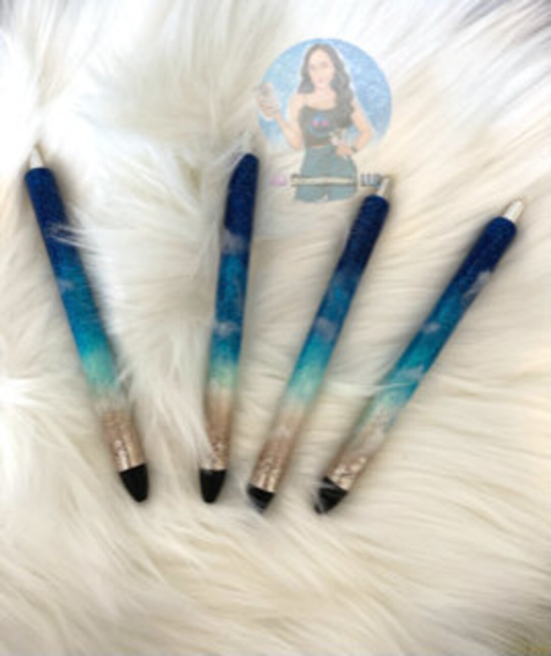 Beach Pens Custom Ink Joy Gel Pens Gift Gift for Her Bridal Party ...