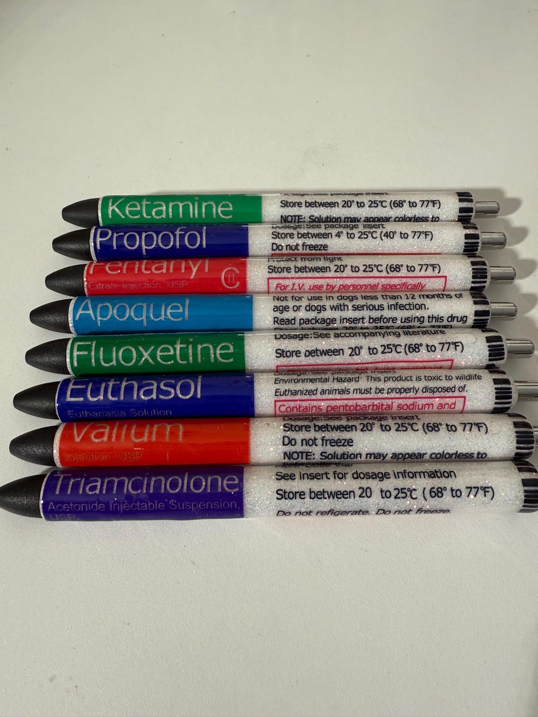 Medicine Glitter Pens | Gift | Vet Staff Pens | Gift | Employee ...