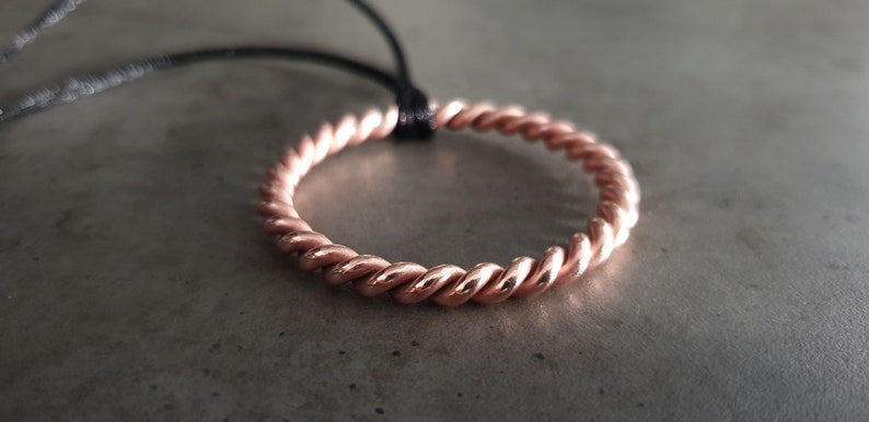 Sacred Cubit 144mhz Frequency Copper Tensor Ring Pendant | Etsy