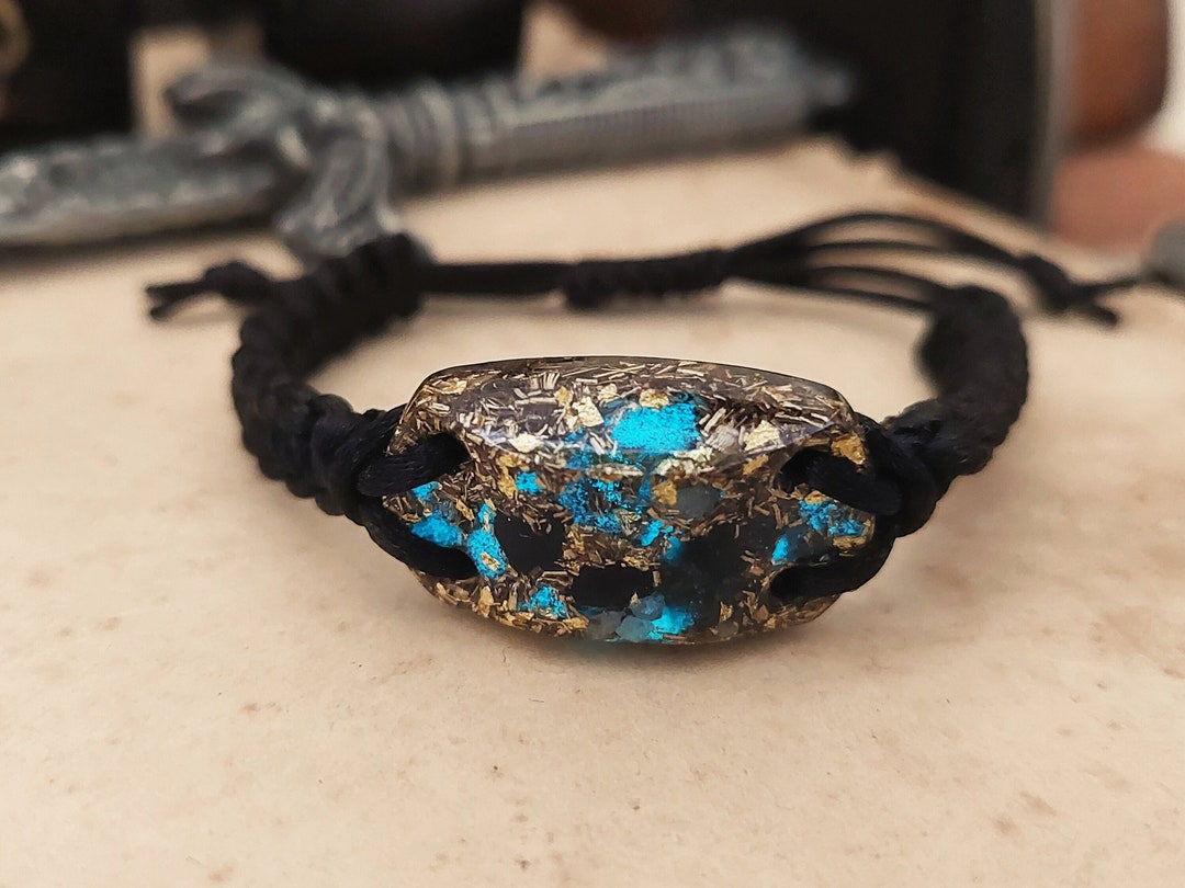 Orgone Bracelet EMF Protection Bracelet Diamon, Herkimer, Moldavite ...