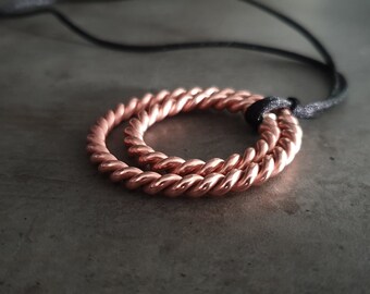 Sacred Cubit 144mhz Frequency Copper Tensor Ring Pendant | Etsy