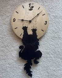 Crazy Tom Wall Clock Laser Cut File - Etsy