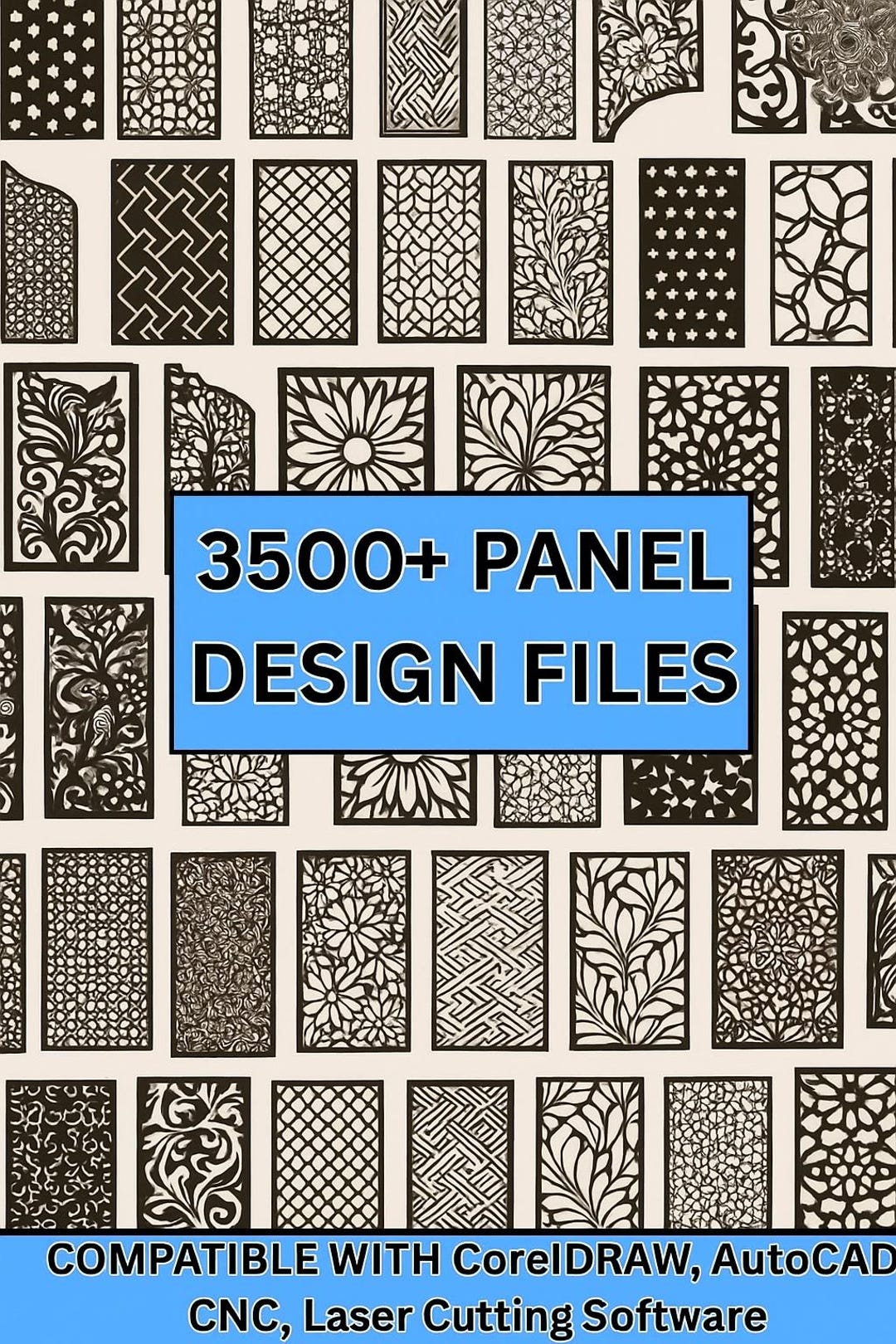 3500+ Decorative Panel Bundle – Ready for CNC & Laser Cutting Design - Etsy