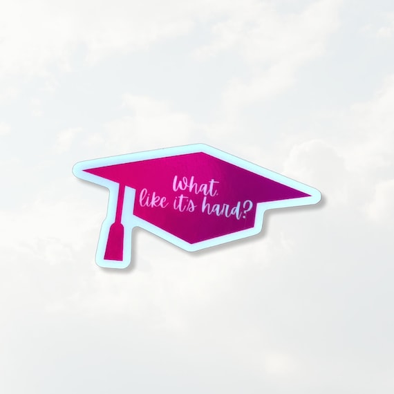Legally Blonde Graduation Sticker - Etsy